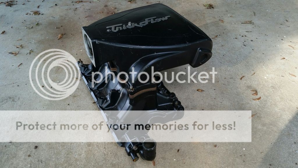 351W EFI Trick Flow intake (Black) | Ford Mustang Forums