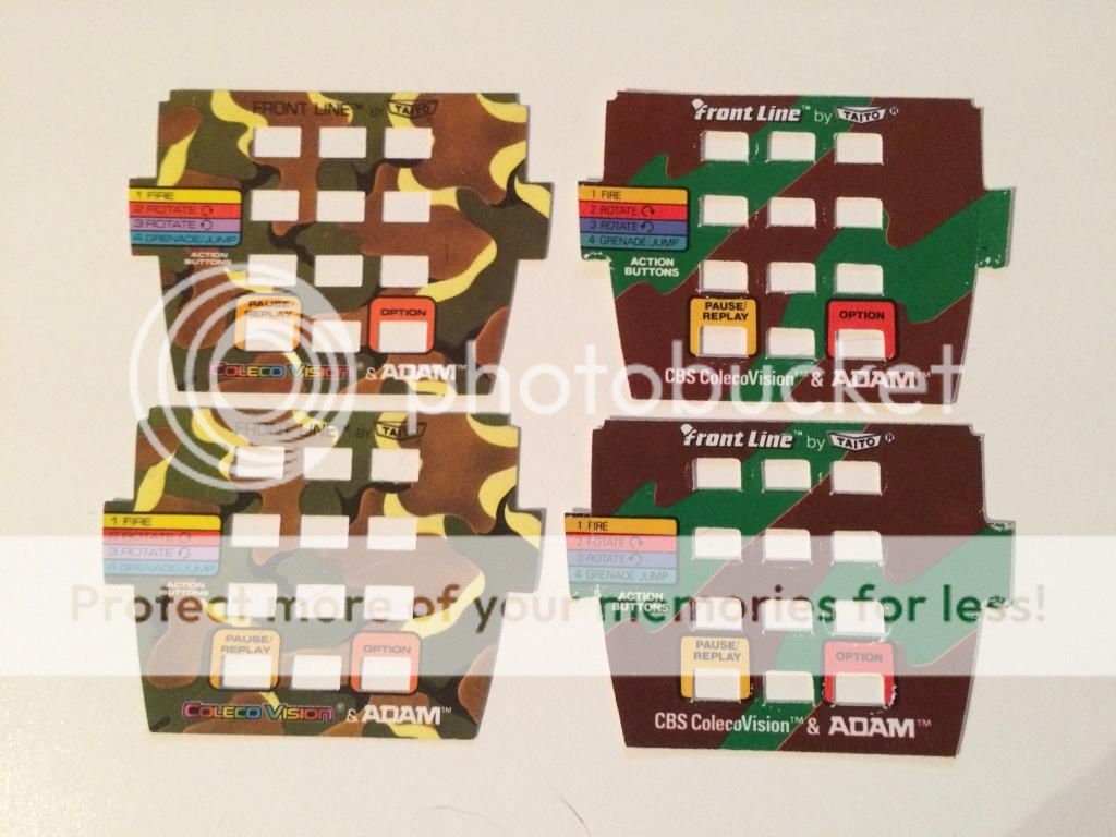 Front Line overlays - ColecoVision / Adam - AtariAge Forums